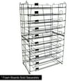 BAZIC Foam Board Display Rack 10-Slots, Art Drying Racks 56"x32"x21.5 ...