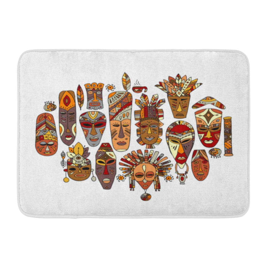 GODPOK Africa Voodoo Tribal Mask Ethnic Sketch for Your Design Abstract ...