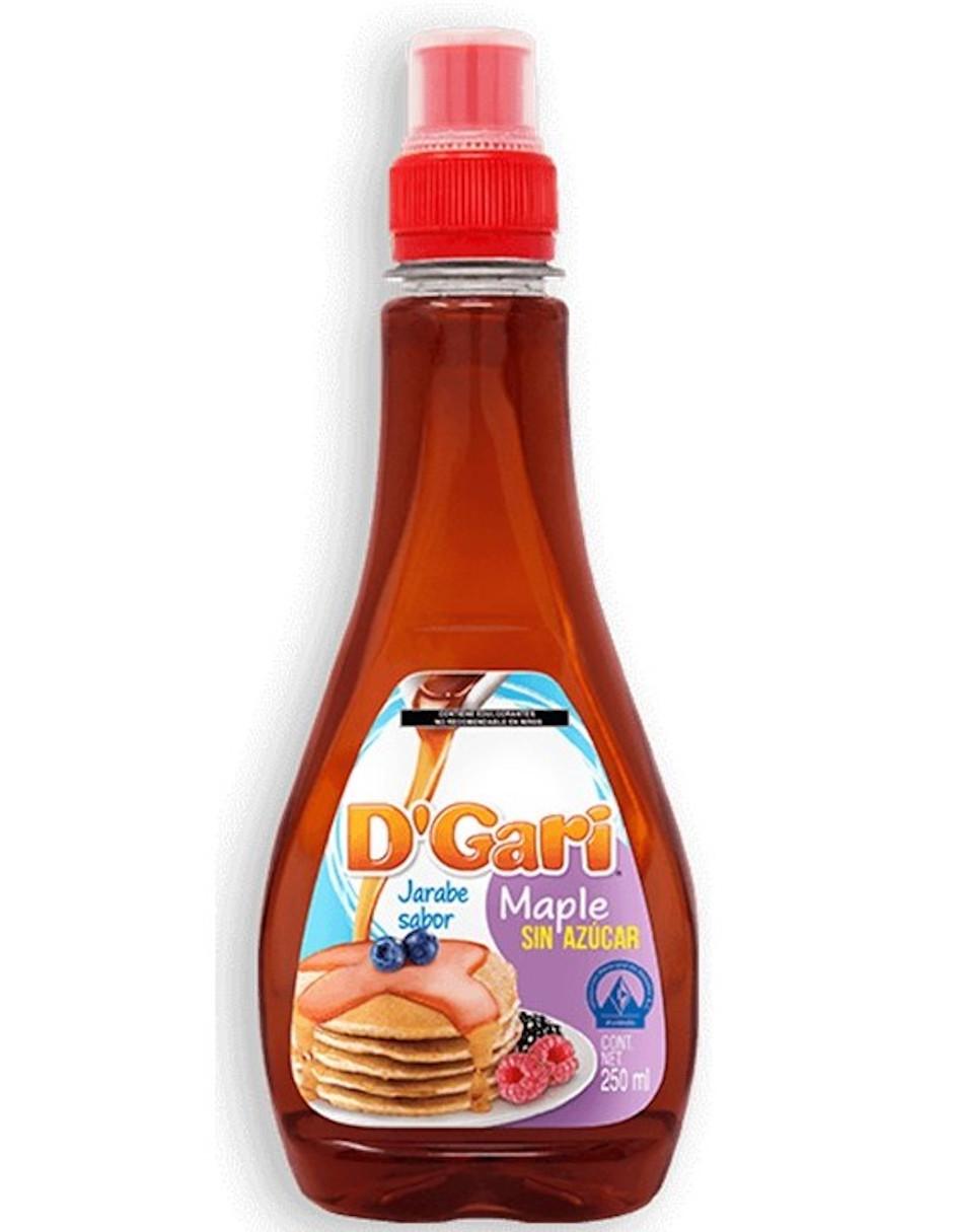Pack de 24 Jarabe D´Gari Maple sin azúcar de 250ml D´Gari Sin Azúcar 250ml | Walmart en línea