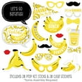 Big Dot of Happiness Let's Go Bananas - Tropical Party Photo Booth ...