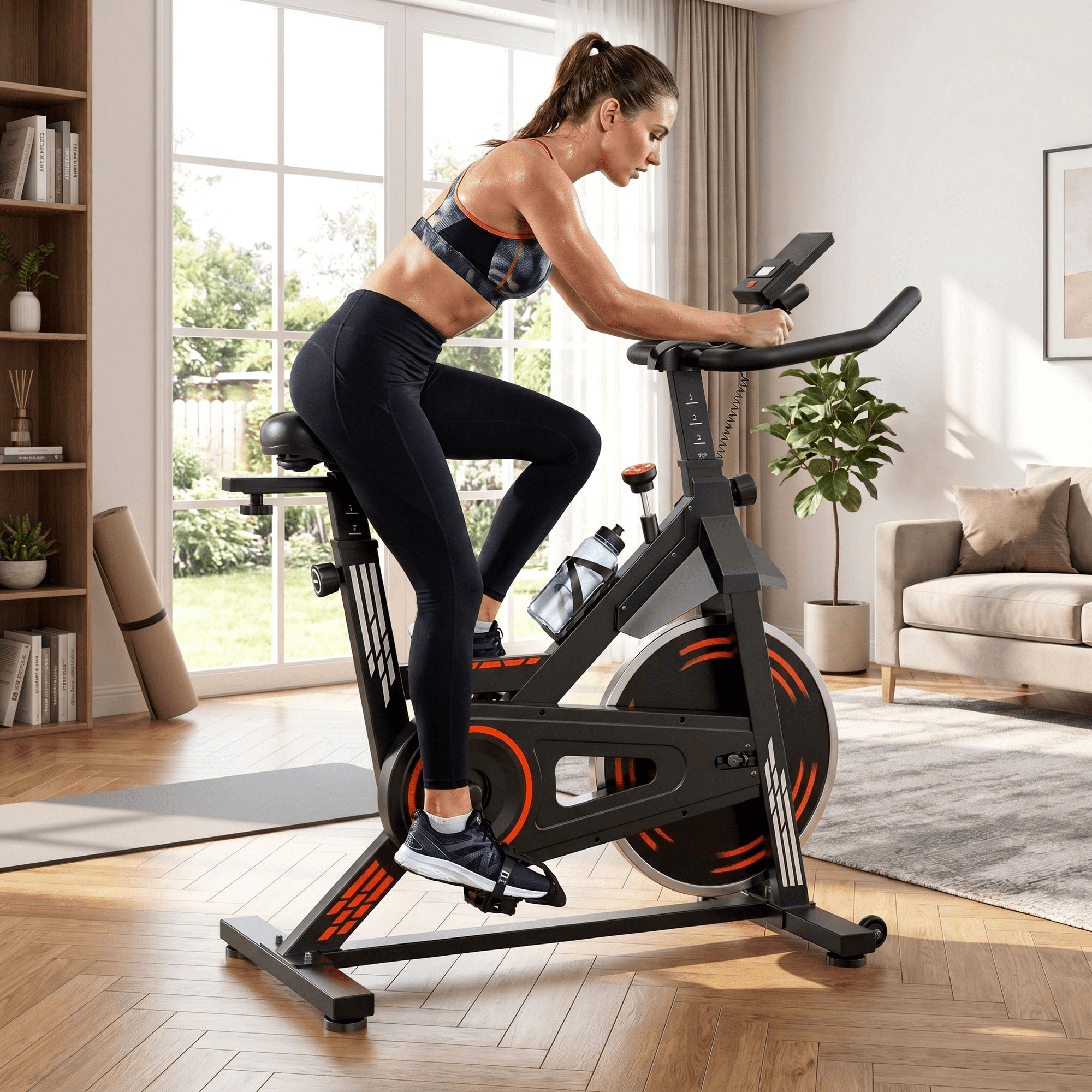 Click here for Naipo Exercise Bike Indoor Stationary Bike With 30... prices
