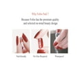 Fofosbeauty 24pcs Press On False Nail Tips Long Coffin Full Cover Fake
