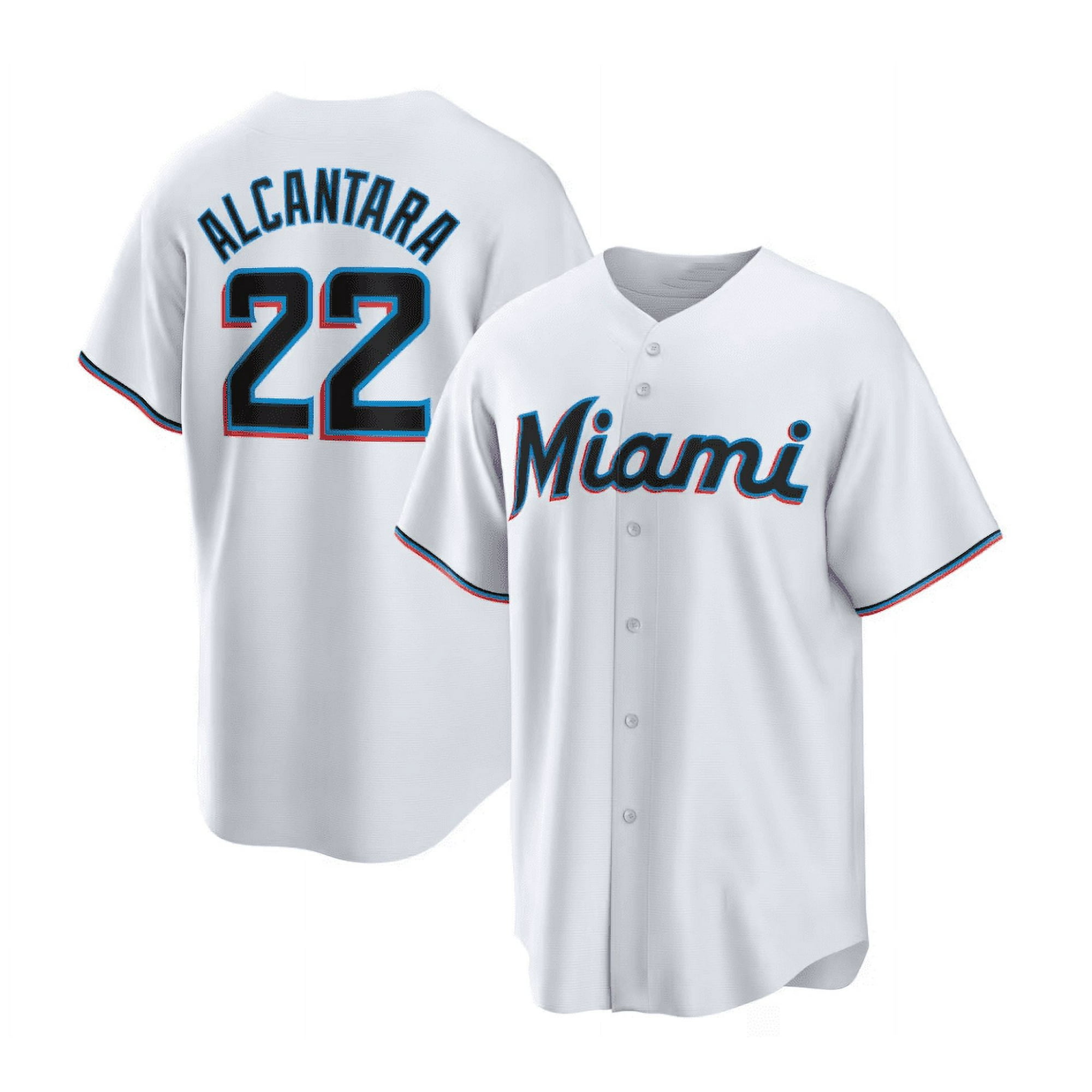 Click here for Hkedesd Men Women Miami Marlins Baseball Jersey Ch... prices