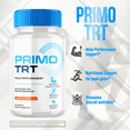 Primo TRT Capsules for Men Advanced Formula Support Supplement 180 ...