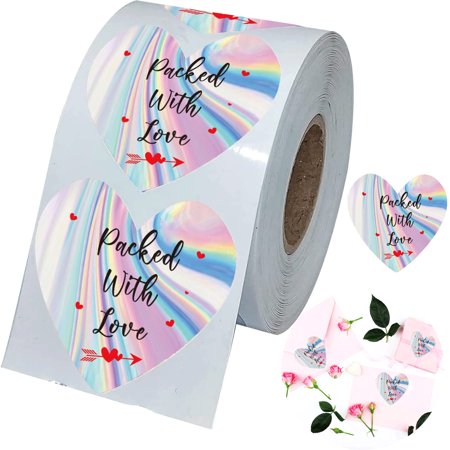 Happy Father 's Day Stickers Packed with Love Stickers 1.5 inch ...