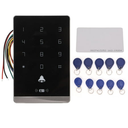 Keypad Touch Access Control System ID IC NFC Card Waterproof Backlight ...