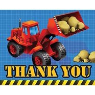 Creative Converting Construction Trucks Invites, 8 Count - Walmart.com