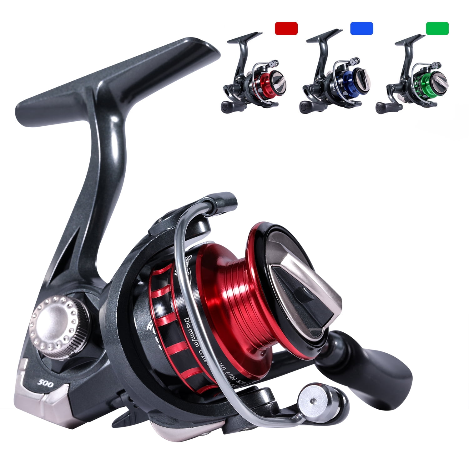 Sougayilang Mini Fishing Reel Ice Fishing Reel Spinning Reel Winter ...