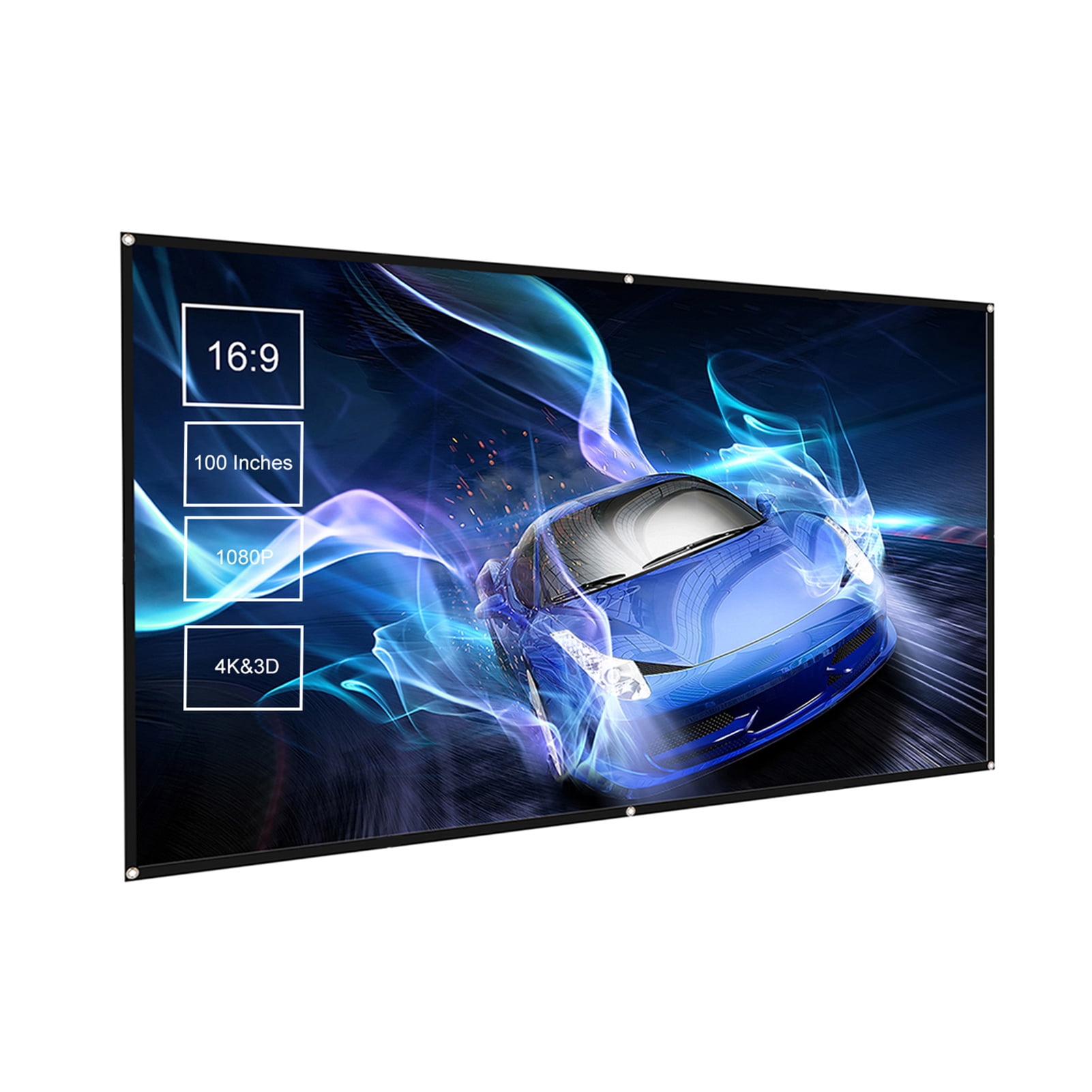 Click here for Domqga 100 Inch Portable Projection Screen  Lightw... prices