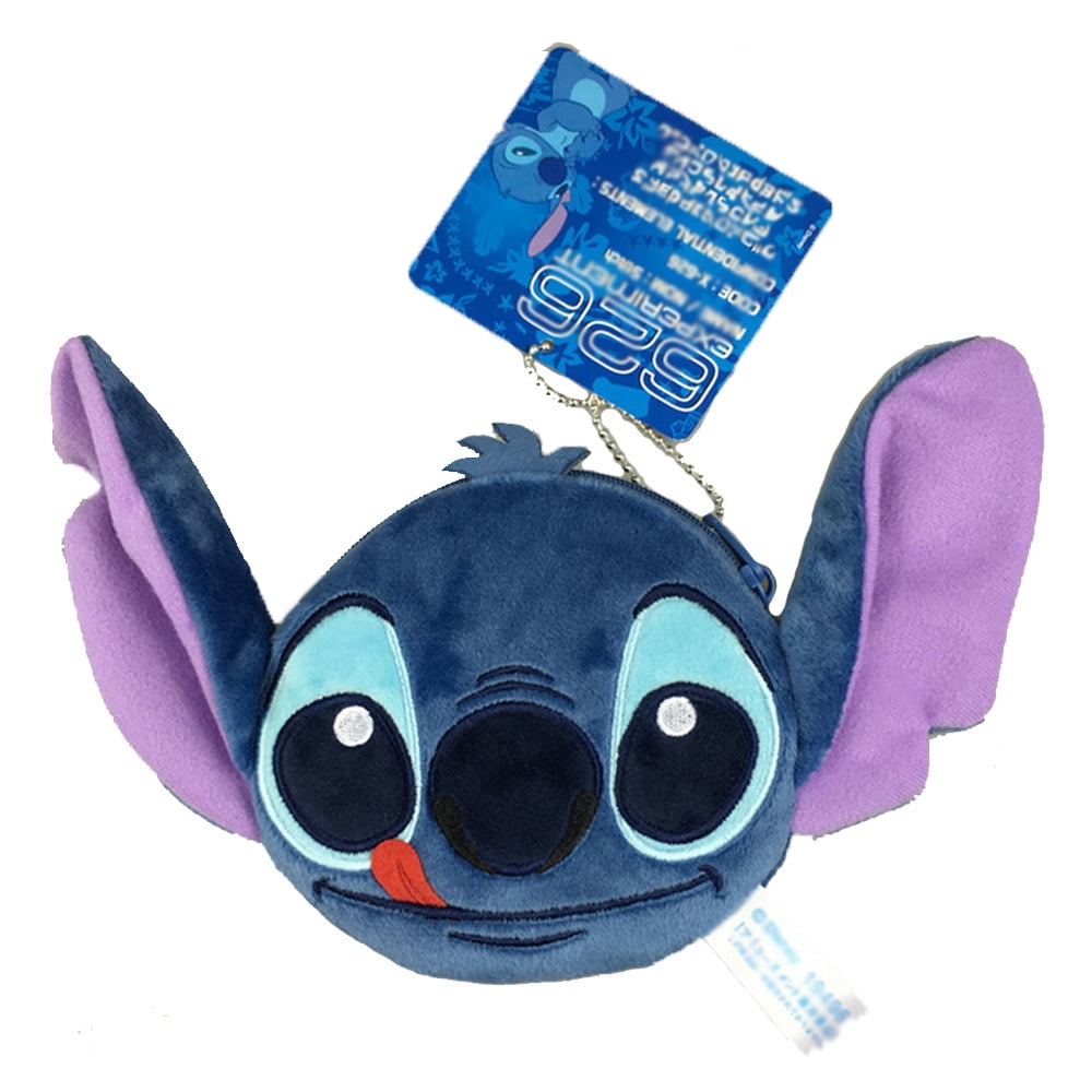 Cartoon Stitch Plush Coin Purse Pouch Wallet for Kids Birthday ...