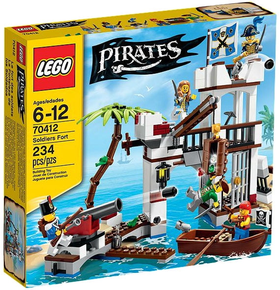 Pirates Soldiers Fort Set LEGO 70412 - Walmart.com