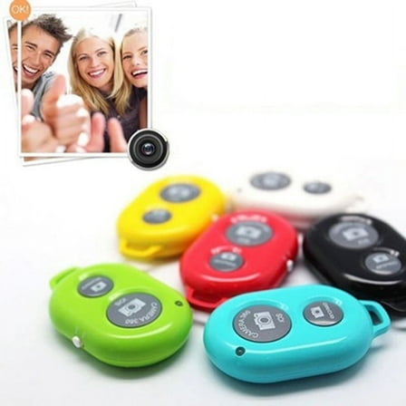 Bluetooth Wireless Remote Control Camera Shutter Button for Smartphones ...