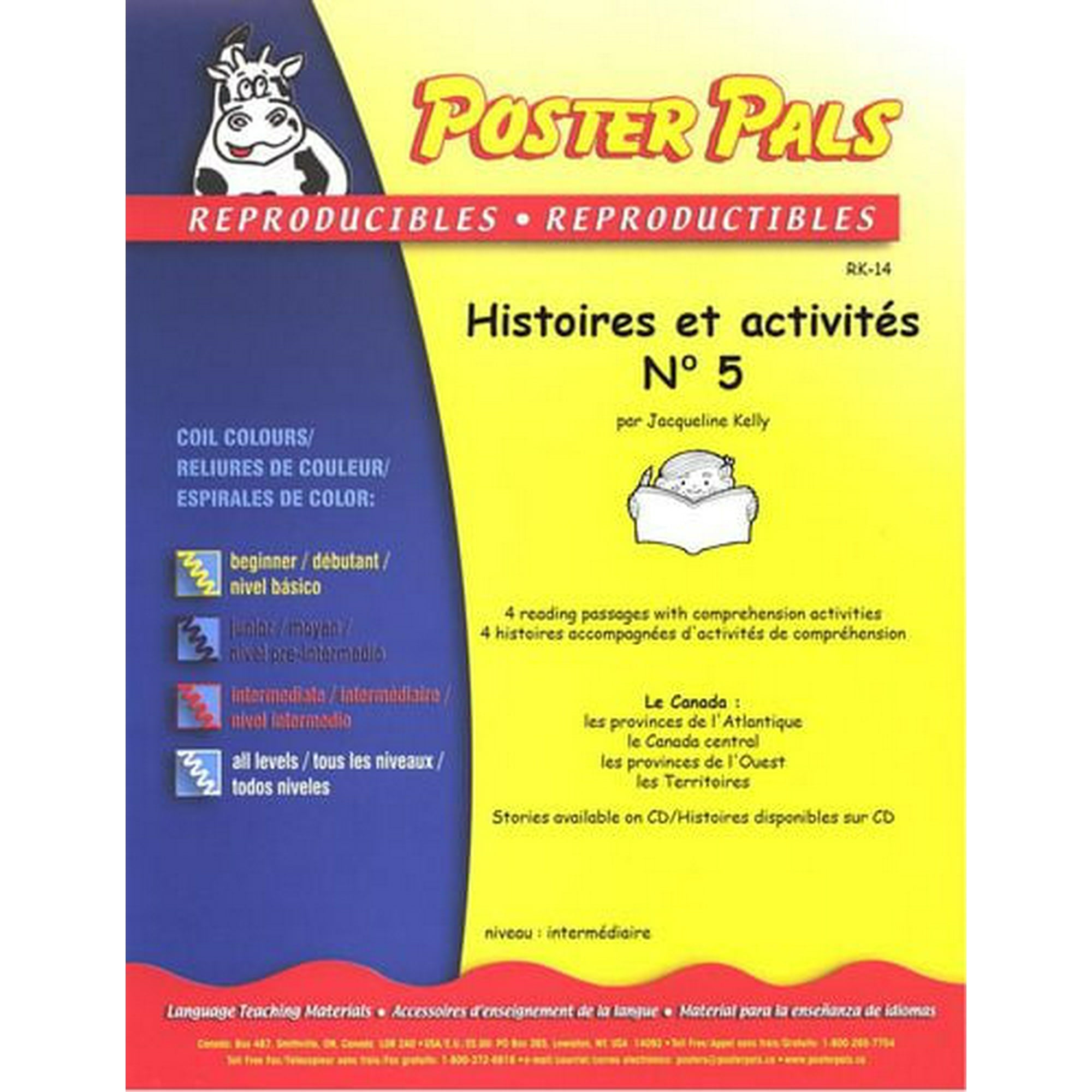 Click here for Poster Pals French (Fsl) Stories & Activities No.5... prices