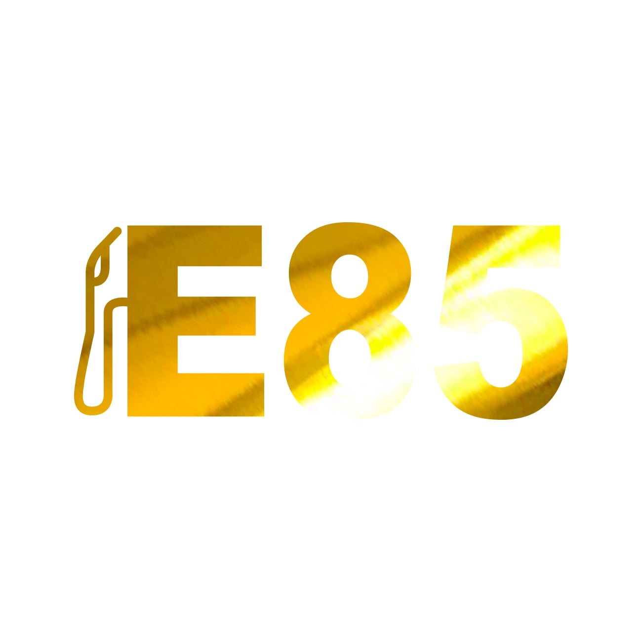 E85 Sticker Decal Die Cut - Self Adhesive Vinyl - Weatherproof - Made ...