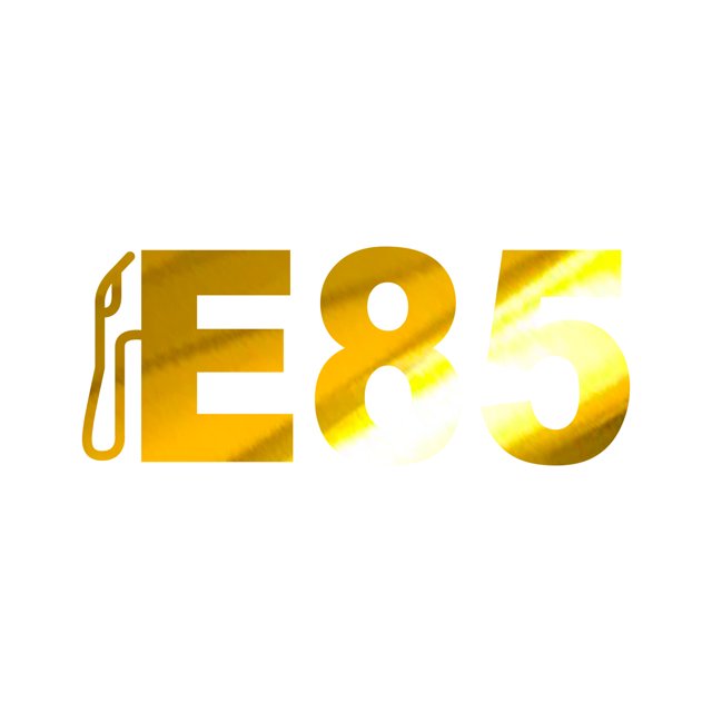 E85 Sticker Decal Die Cut - Self Adhesive Vinyl - Weatherproof - Made ...