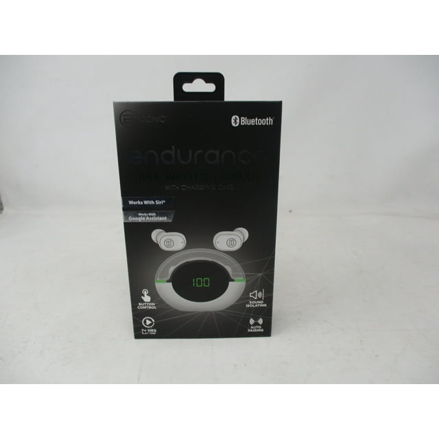 BYTECH Endurance True Wireless earbuds with charging case - Walmart.com