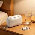 14PCS Portable Pill Organizer Case, Compact Travel Medicine Bag with ...
