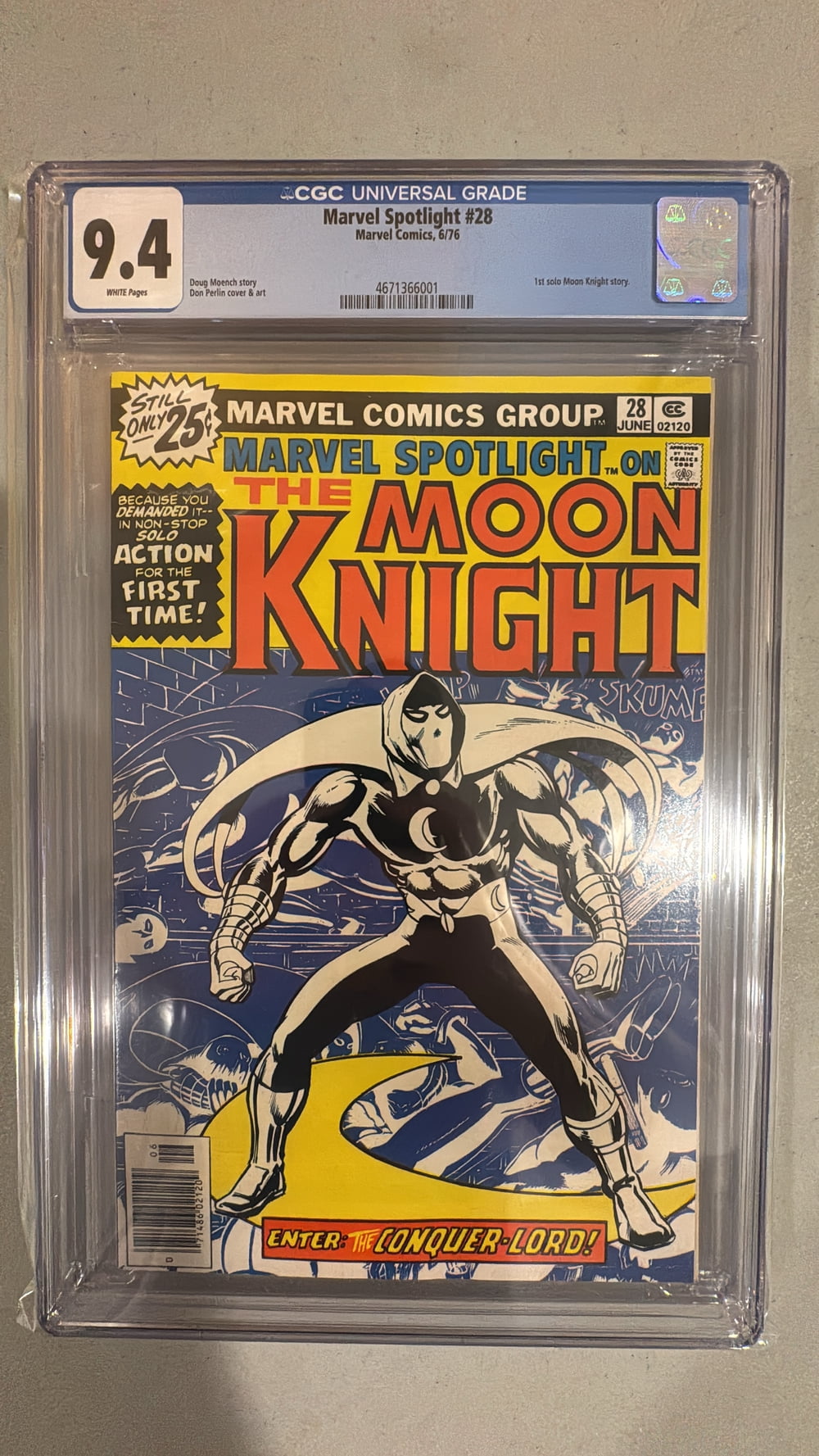 Marvel Spotlight #28 - CGC 9.4 Comic Book - Walmart.com