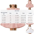 Ashirexll Dresses for Girls Sleeveless Bow Stylish Princess A-Line ...
