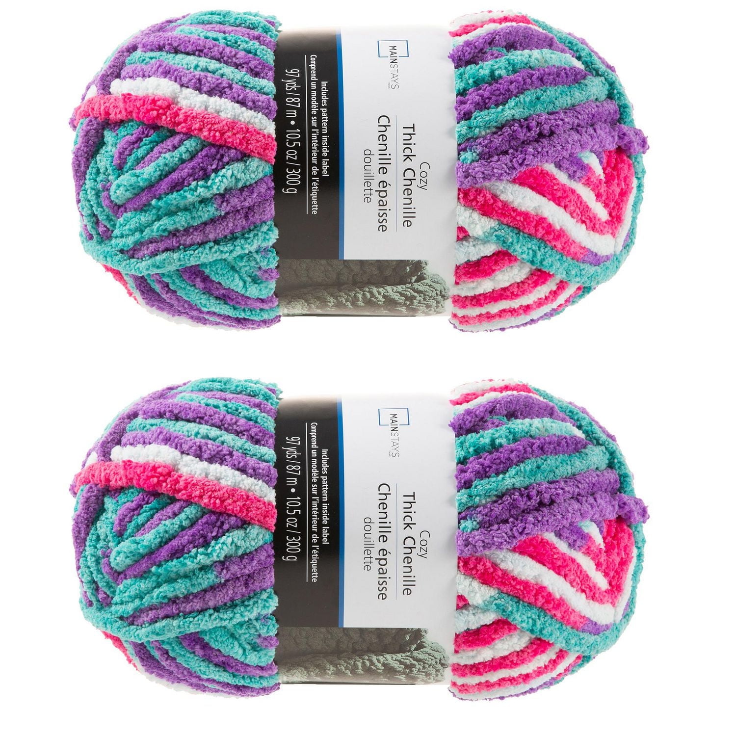 Click here for Mainstays 2 Pack Parade Thick Yarn prices