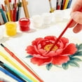 100Pcs Small Artist Brushes Colorful Plastic Safe Paintbrush For ...
