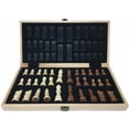 Classic Games Collection Inlaid Wood Chess Set With 3" King - Walmart.com