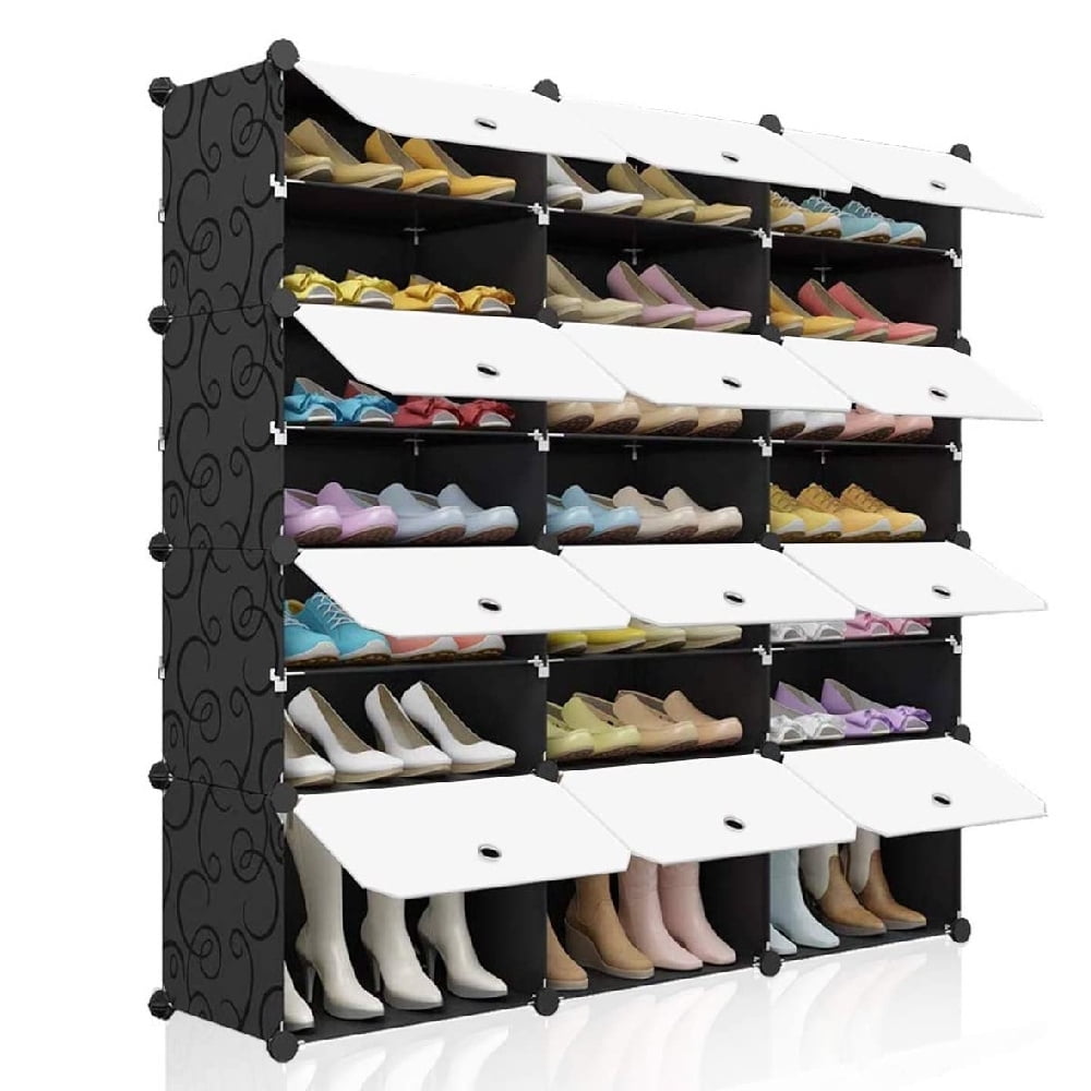 Cfowner Adjustable Storage Shelf with 8-Tier Wire Shelving Unit Metal ...