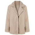 Aloohaidyvio Womens Jackets Women Plus Size Winter Warm Loose Plush