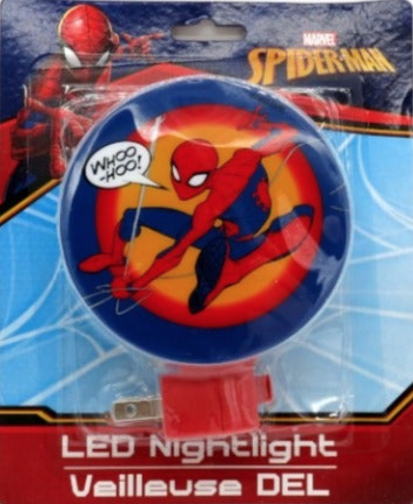 Spider Man Nightlight, Marvel Night Light, - Walmart.com