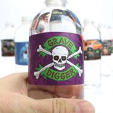 Prime Party Labels, Monster Jam Water Bottle Decorations – 8.5" x 2 ...