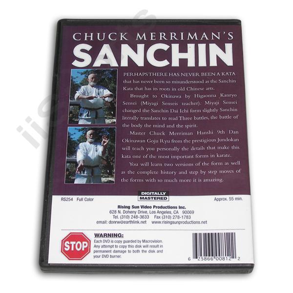 Buy Chuck Merriman Sanchin Kata Okinawan Goju Ryu Karate DVD Miyagi ...