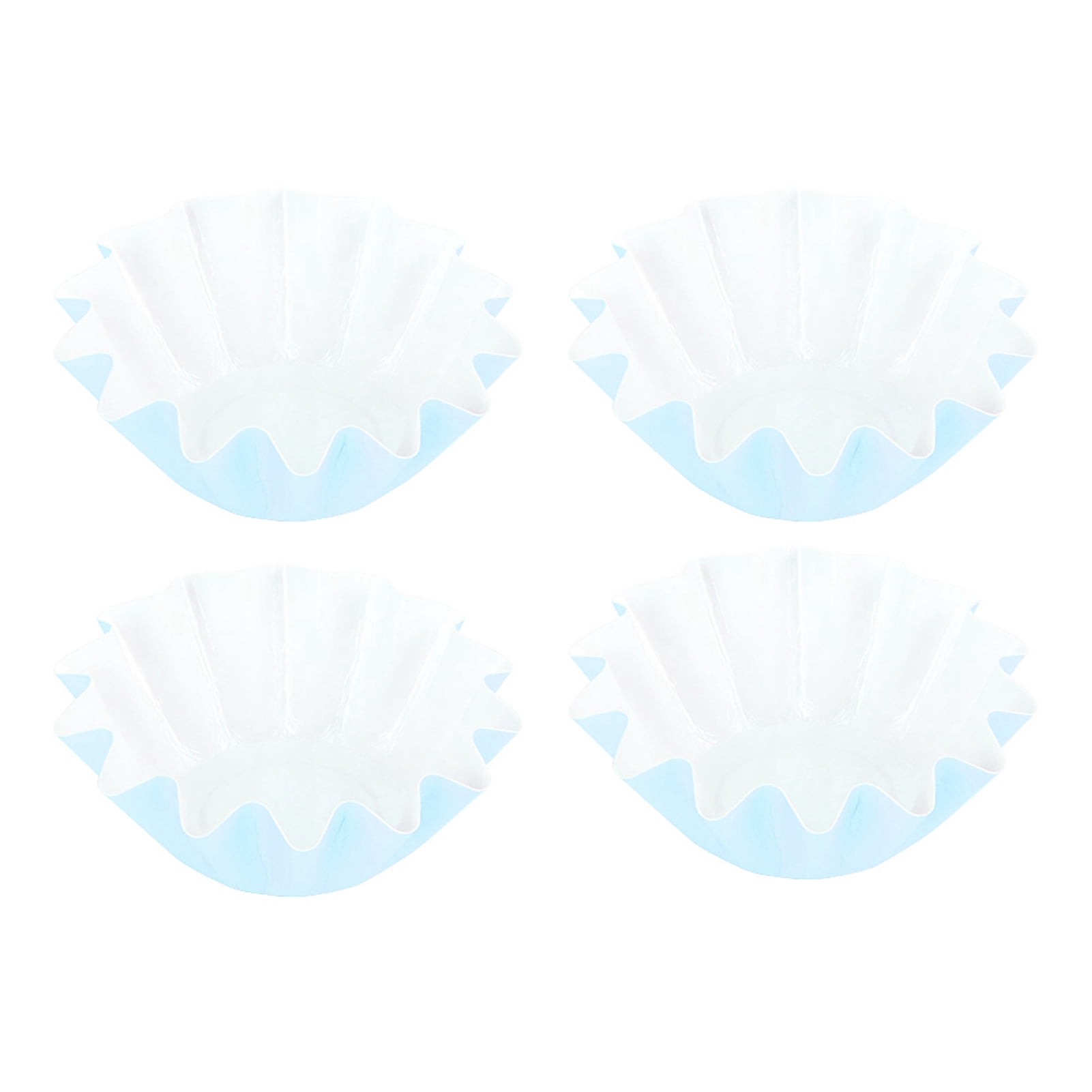 100 estuches para cupcakes con forma de flor de colores brillantes ...