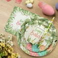 Sangdo 140pcs Easter Themed Disposable Dinnerware Set, Includes Dessert ...