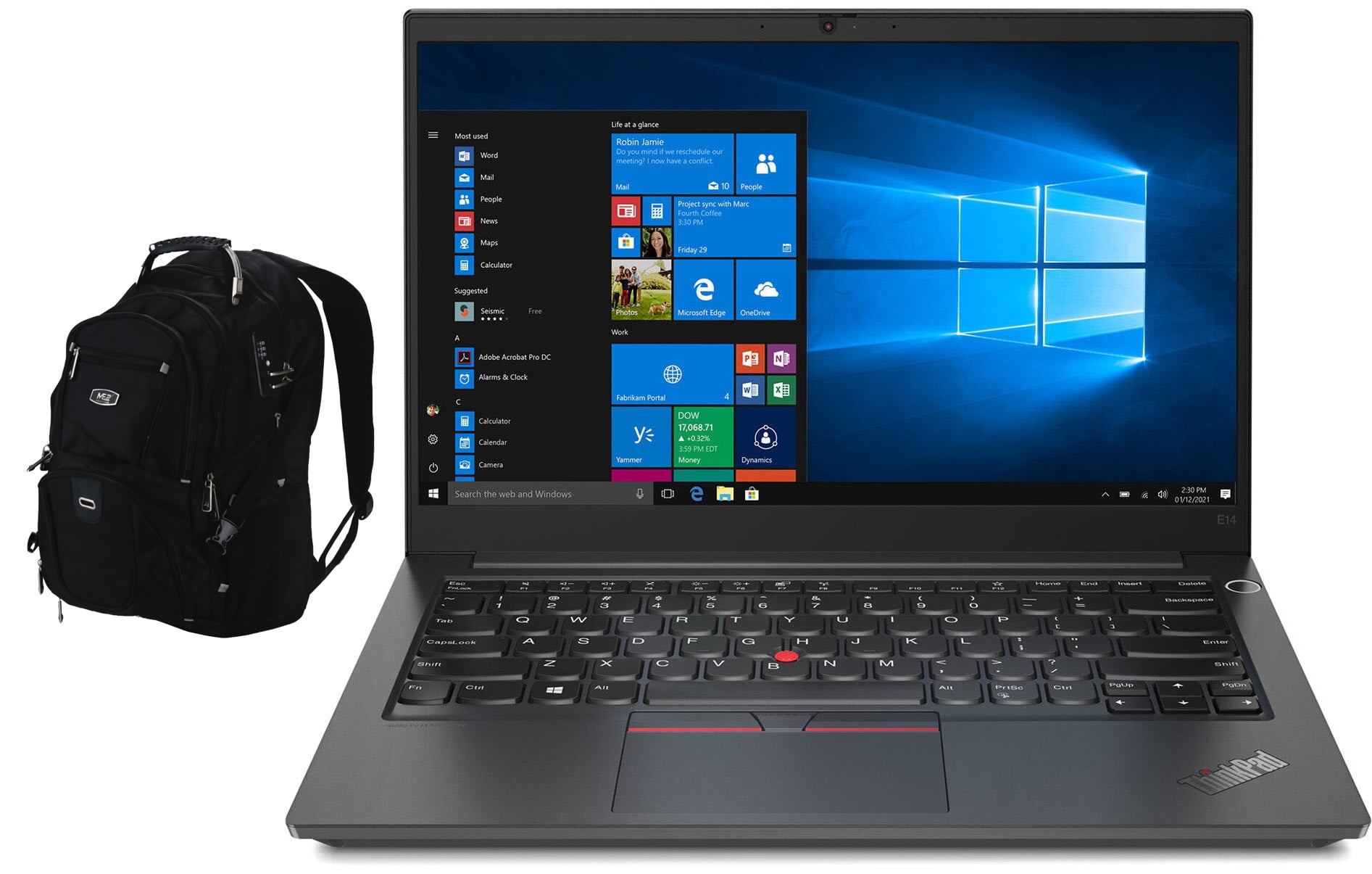 Lenovo ThinkPad E14 Gen 3 Home & Business Laptop (AMD Ryzen 5 5500U 6 ...