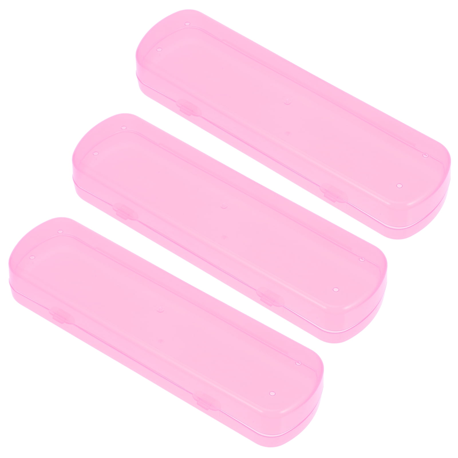 Click here for Weuveb 3pcs Travel Toothbrush Holder Case Pink Pla... prices