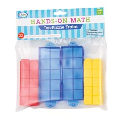 Hands-On Math Ten-Frame Trains - Walmart.com