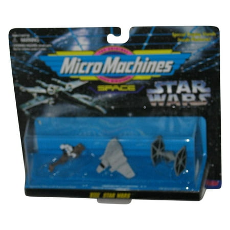 Star Wars Micro Machines Space VIII Set - (Speeder Bike / TIE Fighter ...