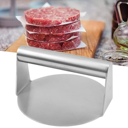 Enqiretly Manual Burger Press Meat Bacon No-Rust Accessory Kitchen Tool ...