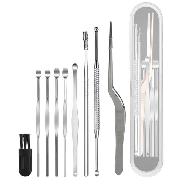 Kit de herramientas de extracción de cerumen de acero inoxidable, juego ...