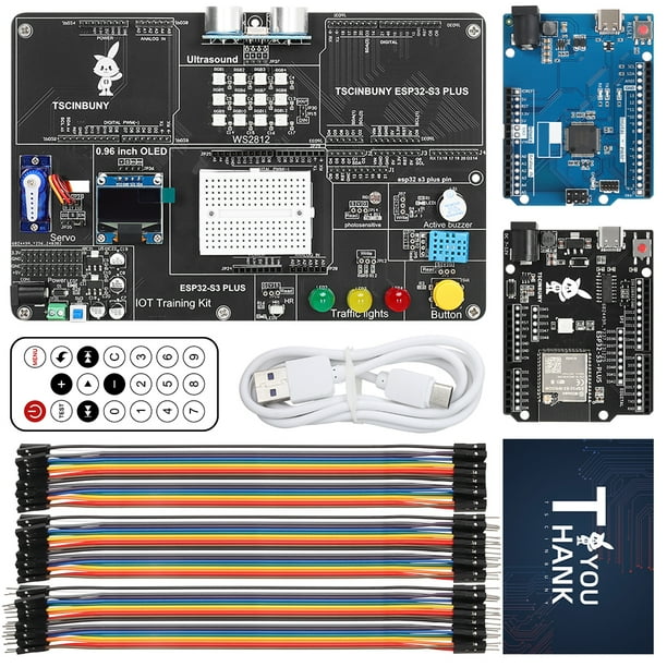 Tscinbuny ESP32 for Arduino Starter Kit Motherboard Machine Kit Complete Professional Beginner ...