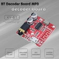 DLQT Red Bluetooth Decoder Board Mp3 Lossless Speaker Amplifier ...
