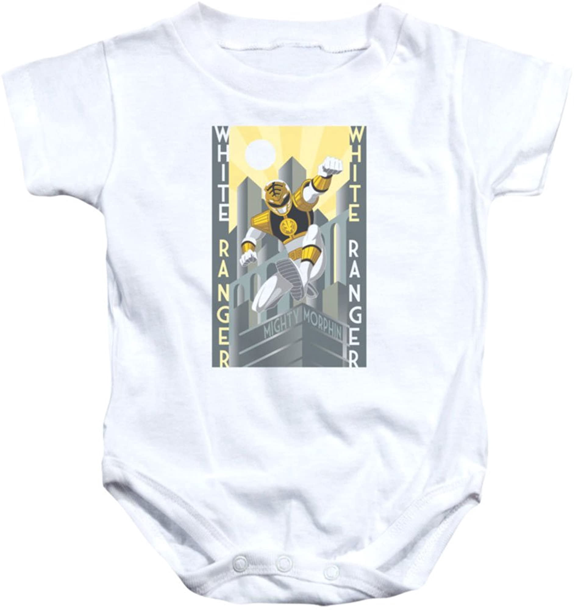 Power Rangers Childrens Cartoon TV Series White Ranger Baby Infant ...