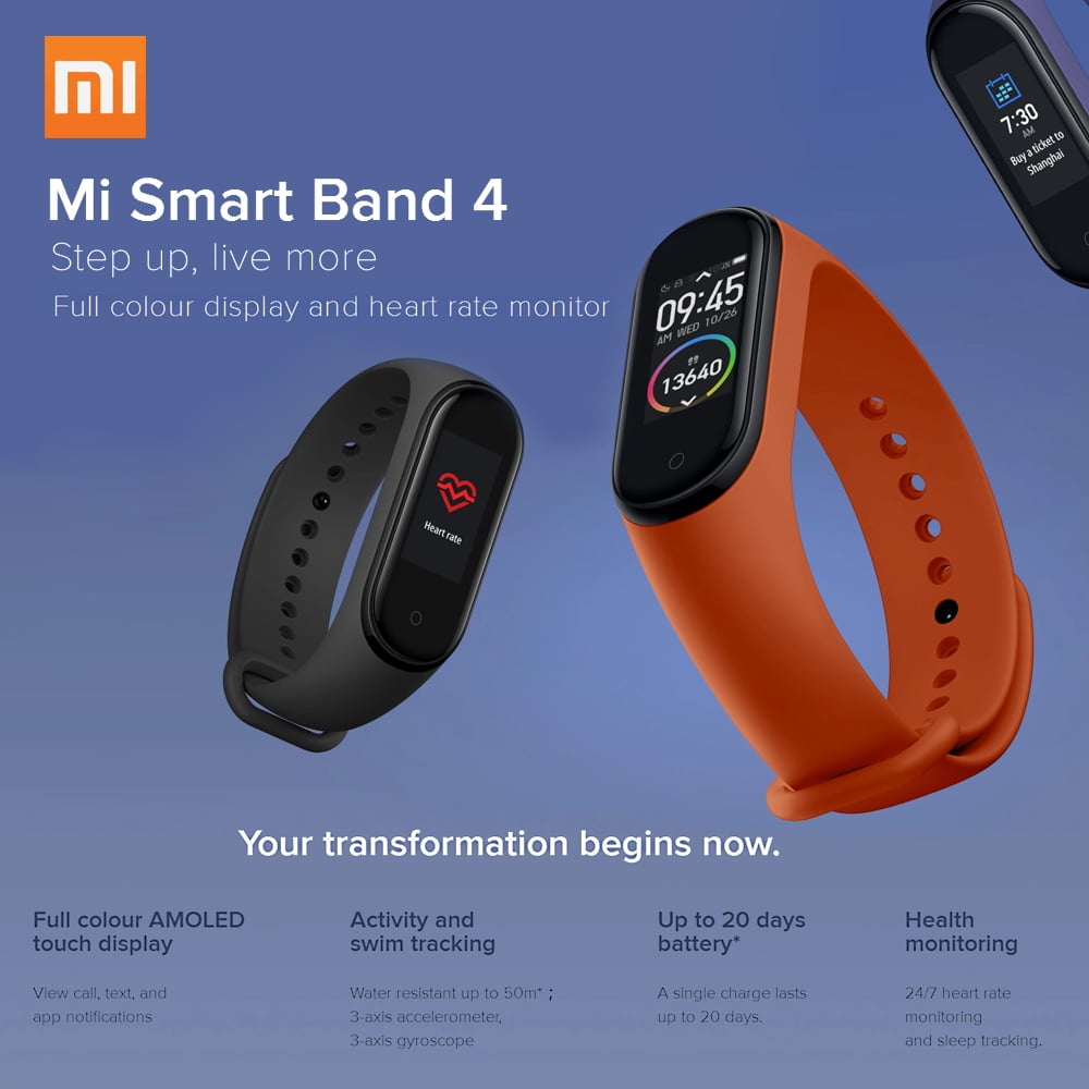 Sale > xiaomi mi smart band 4 price > in stock