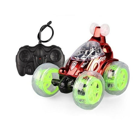 360 Degree Turbo Twister RC Car Toys Rechargeable Light Music Stunt ...