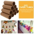Koolleo 12pcs Paper Rolls for Crafts Brown Cardboard Tubes DIY Crafts ...