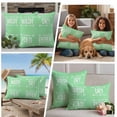 2 Pack Outdoor Waterproof Throw Pillow Covers,Wash Dry Fold Repeat ...