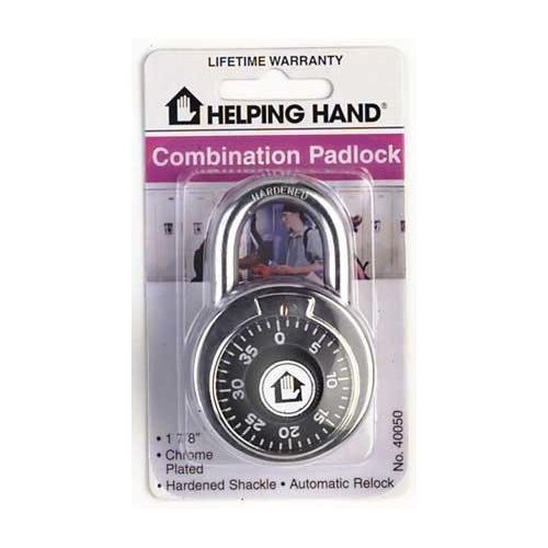 Helping Hand 40050 Combination Padlock - Walmart.com