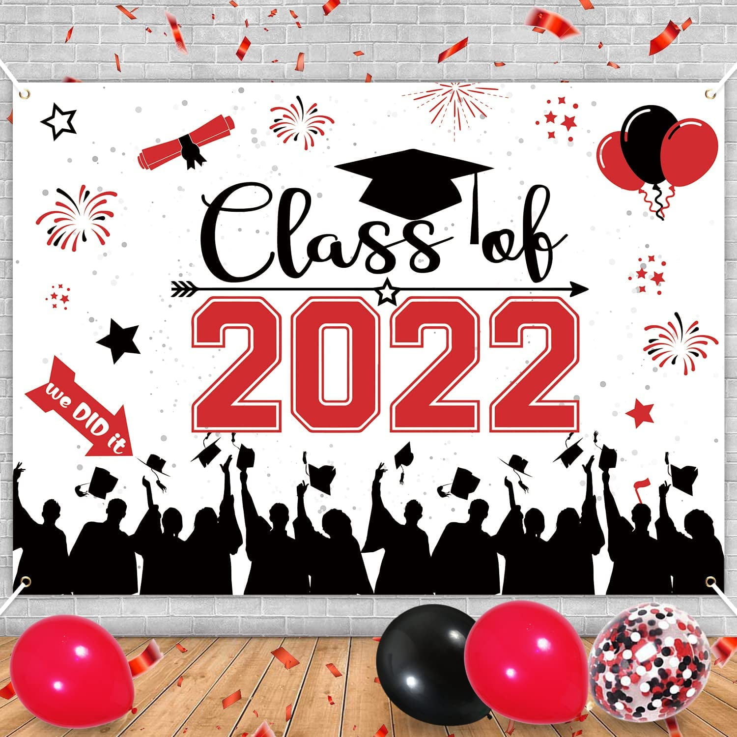 Class Of 2022 Logo Red And Black