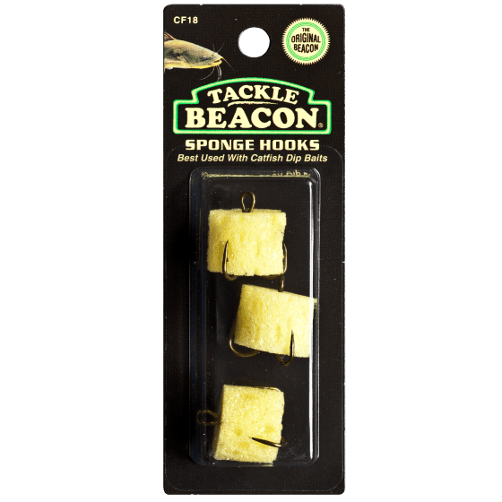 Tackle Beacon - Catfish - Sponge Hooks - #4/3PK - Walmart.com
