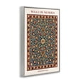Stupell Industries Holland Park William Morris Design Gray Framed ...